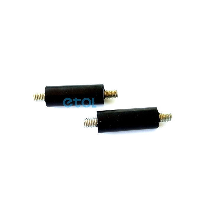 Chloroprene rubber bumper/shock-absorber with bolt - ETOL