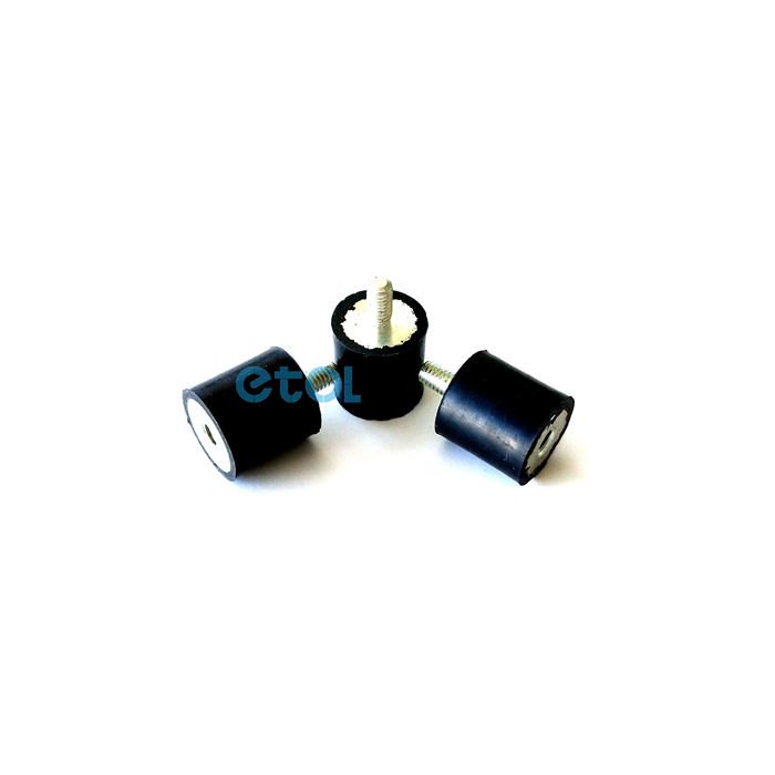 Custom small rubber buffer/rubber damper with M4 screw - ETOL