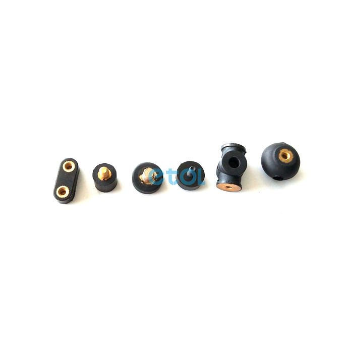 molded motorcycle small rubber anti-vibration parts/mounts - ETOL