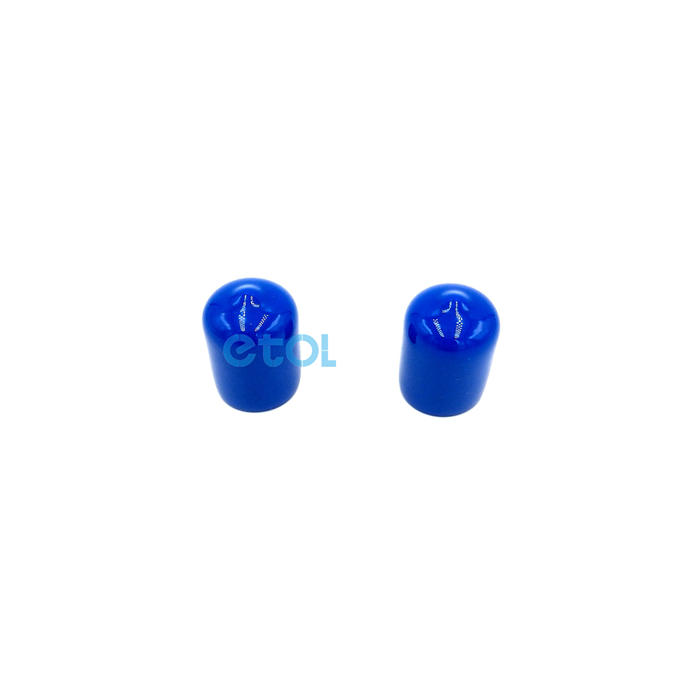Custom silicone rubber seal caps/colored rubber covers - ETOL