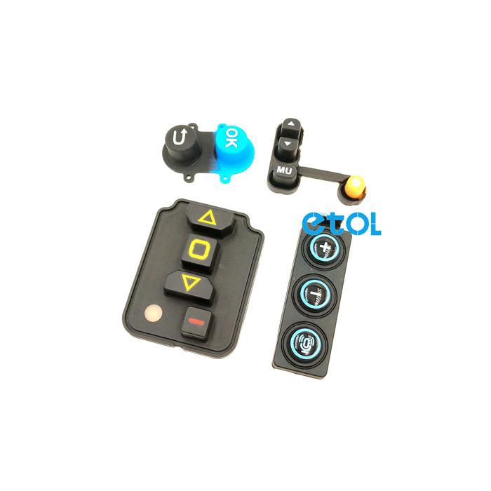automotive keypads/silicone elastic buttons/keystroke - ETOL