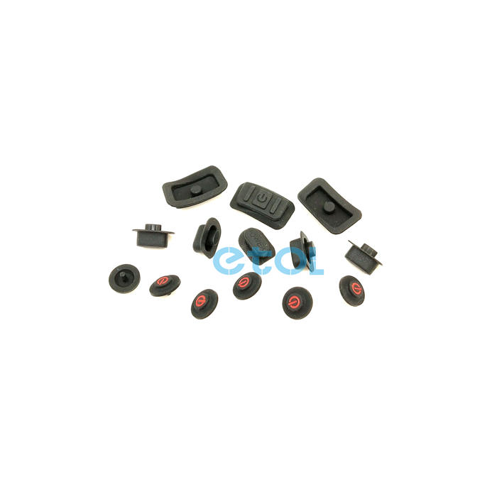Different sizes silicone switch buttons/small rubber key buttons - ETOL