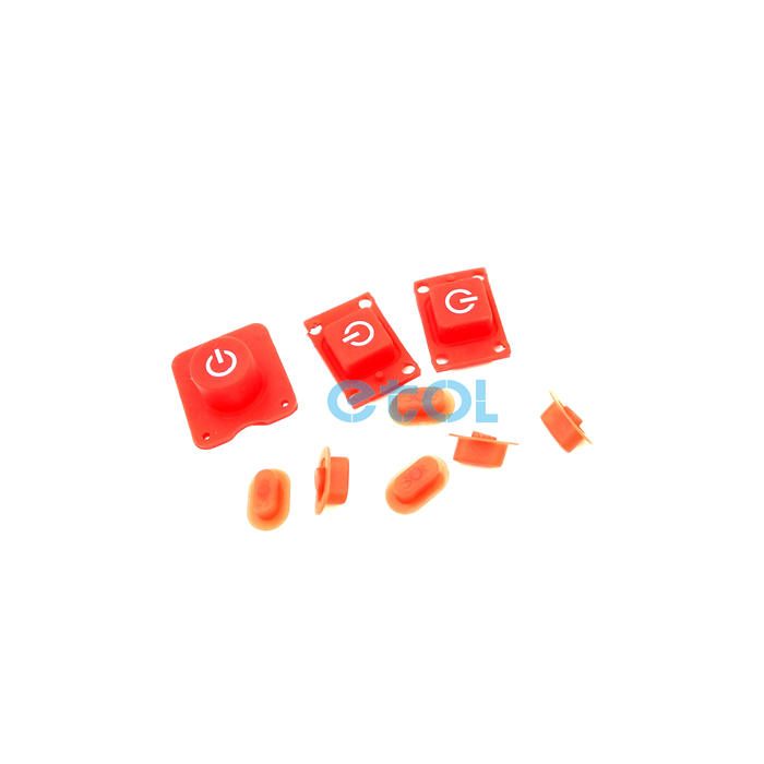Custom special-shape silicone switch buttons/colored key buttons - ETOL