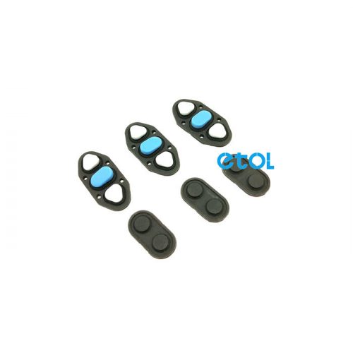 Dust-proof silicone elastic key buttons/colored rubber keypad - ETOL