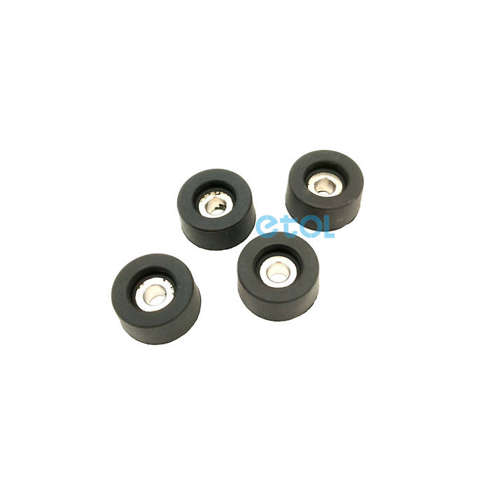 SBR NBR rubber speaker mounting feet/rubber washer with metal - ETOL