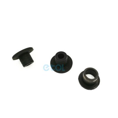 OEM waterproof small silicone rubber plastic plug with hole - ETOL