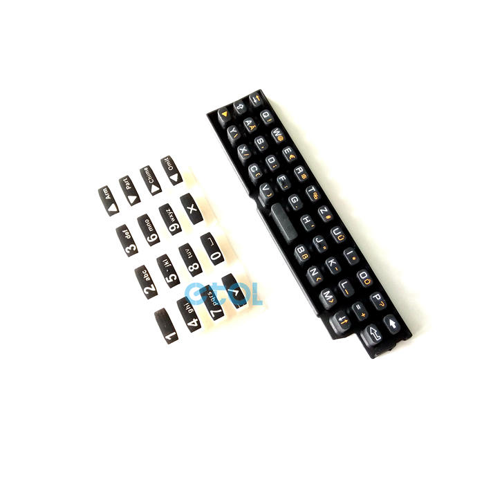 custom made clear numeric keypads/elastic silicone buttons - ETOL