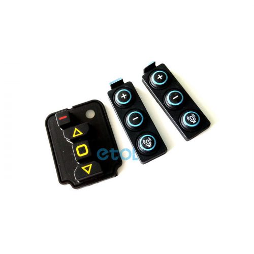 silicone single buttons/rubber keypads for toy car - ETOL