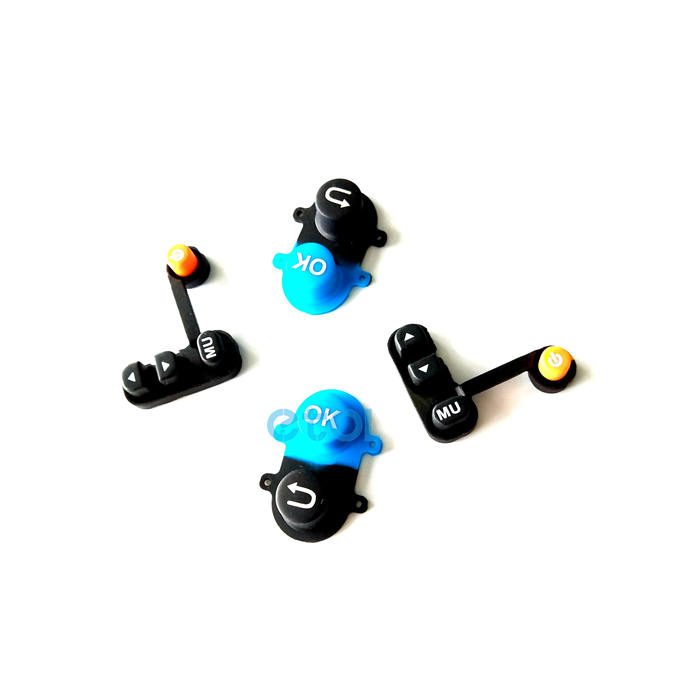 silicon rubber remote push buttons/silicone key button - ETOL