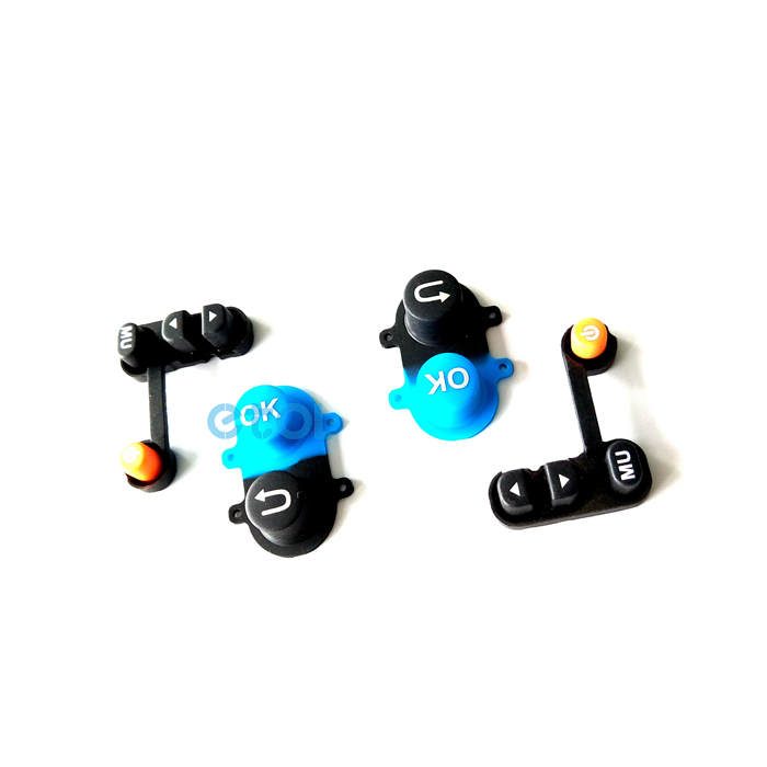 molded conductive silicone key buttons/rubber buttons for toy - ETOL