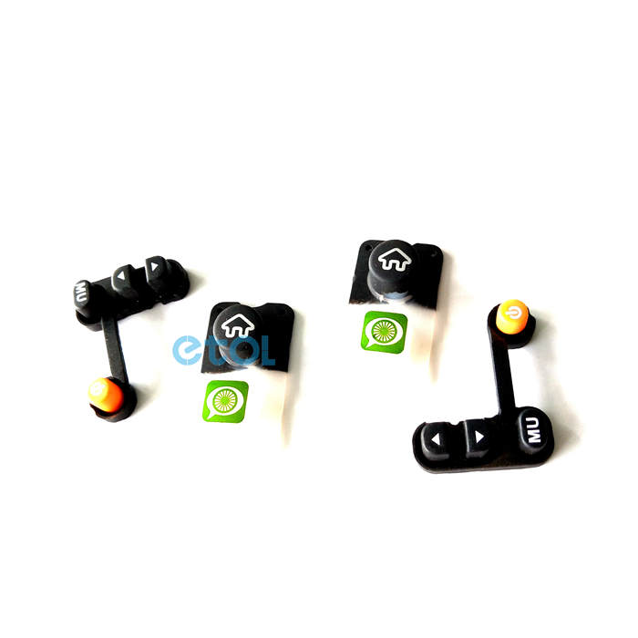 Conductive built-in silicone single buttons/rubber buttons - ETOL