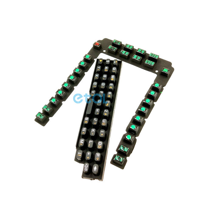 silicone function keypad/rubber key buttons for control - ETOL