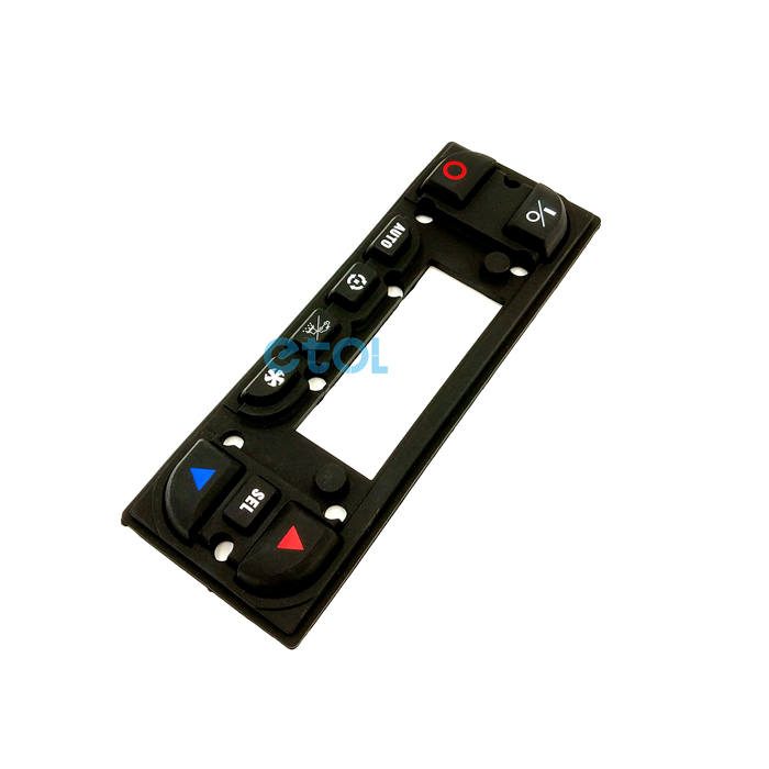custom automotive silicone key button/high quality silicone keypads - ETOL