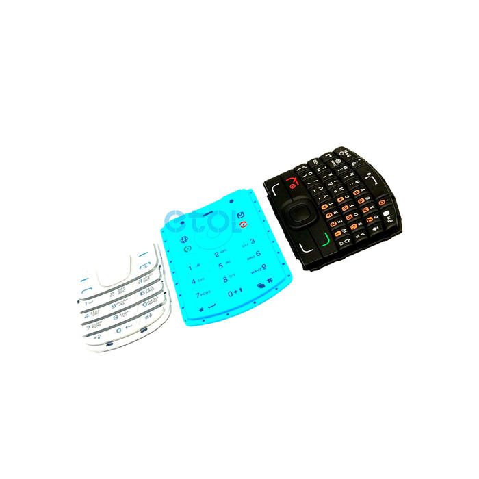 custom silicone push button/high quality silicone phone keypads - ETOL