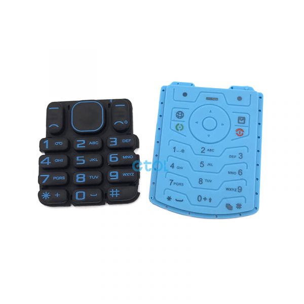 silicone numeric keypad customized for mobile phone - ETOL