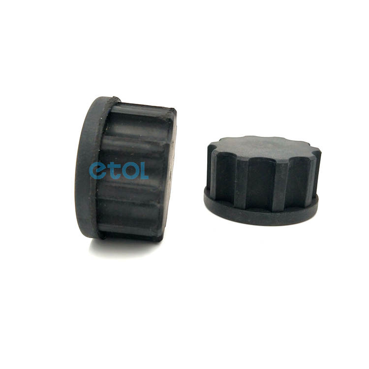 Custom molded NBR SBR EPDM rubber pipe plugs/stoppers - ETOL