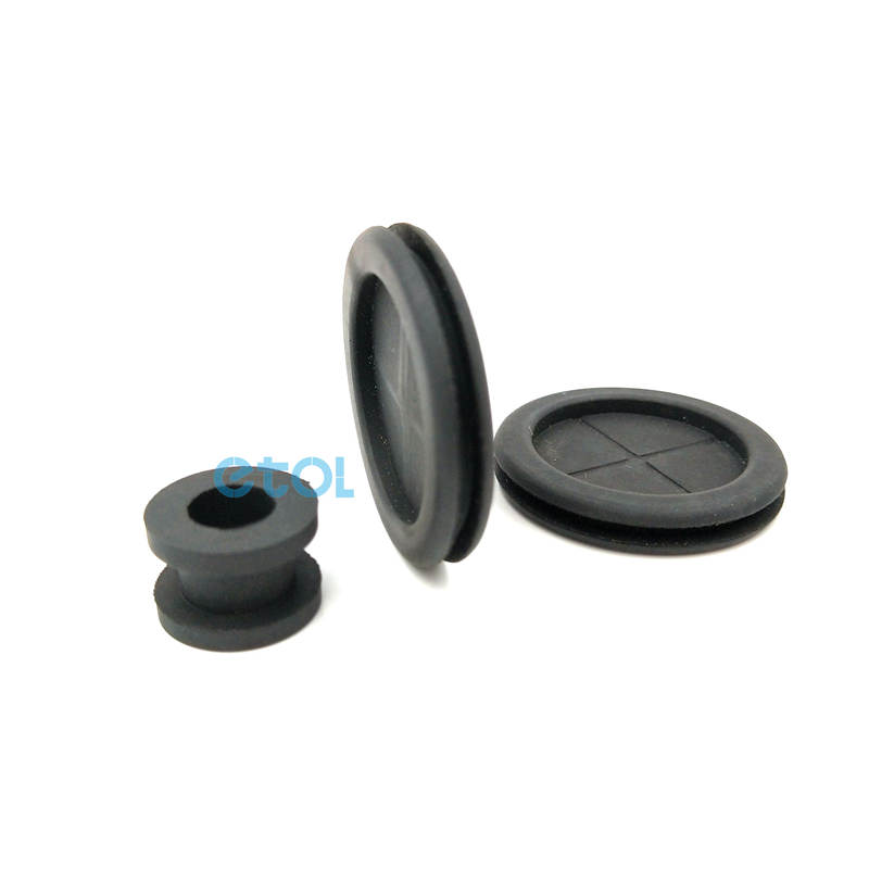 Transparent molded small sizes silicone clear grommet for cable - ETOL