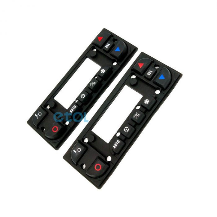 conductive keypads/molded high quality elastic buttons for automotive ...