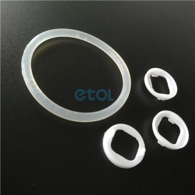 Custom made hot sale clear silicone steam line gaskets - ETOL