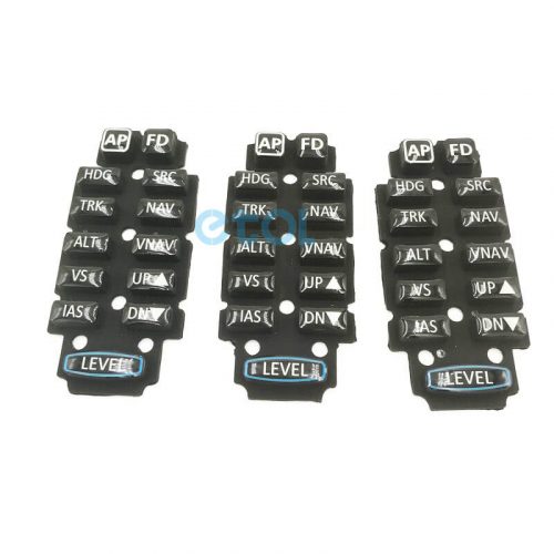 Custom silicone button carbon pucks for silicone keypad - ETOL