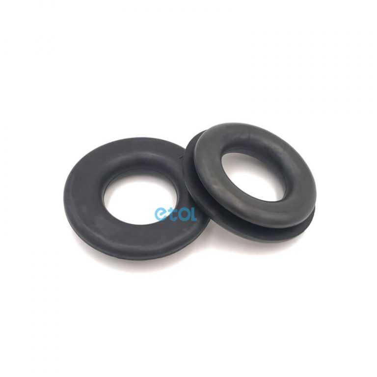 Custom Made Rubber Multi-entry Grommet Four Holes - ETOL
