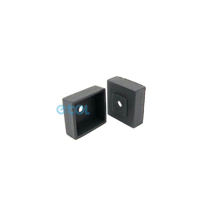 Square molded protection rubber cover/rubber cable grommets - ETOL