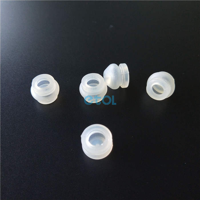Molded small silicone wiring sleeve/rubber cable grommets - ETOL