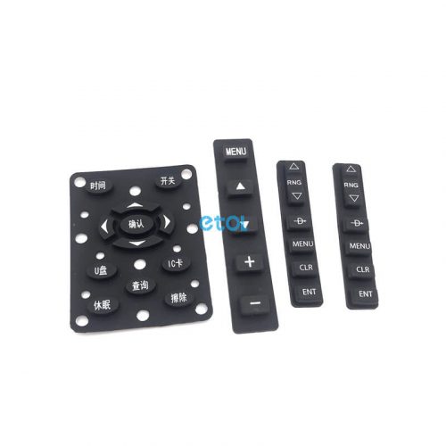 Silicone push button switches rubber keypad - ETOL