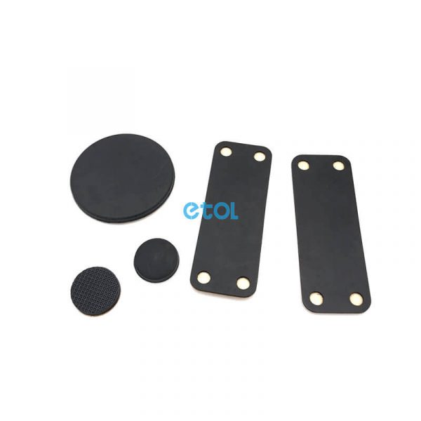 Anti slip rubber strip/ Self adhesive rubber bumpers - ETOL
