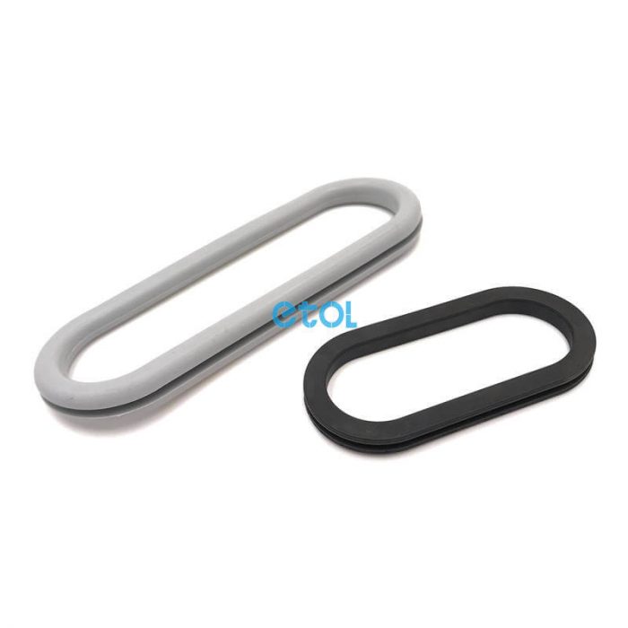Rubber eyelets oval rubber grommets - ETOL