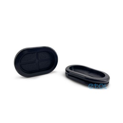 Closed Oval Grommets/ Oval Rubber Blanking Grommet - ETOL